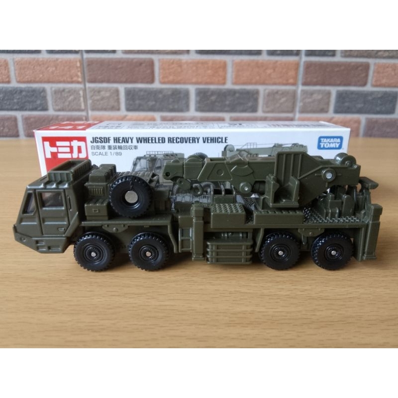 Jual Diecast JGSDF Heavy Wheeled Recovery Vehicle Scale 1/89 Takara ...