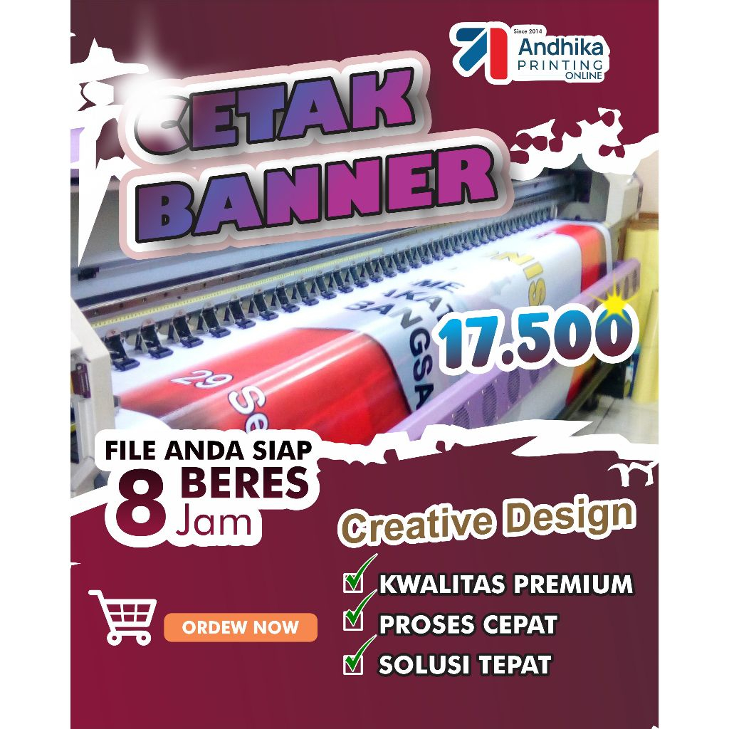 Jual Cetak Banner Digital Print Outdoor / Print Spanduk Custom Murah ...