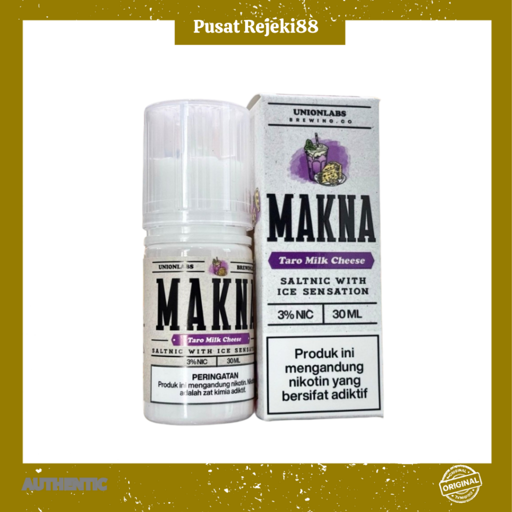 Jual Makna V2 Taro Milk Cheese Salt nic 30ml By Unionlabs Creamy ...