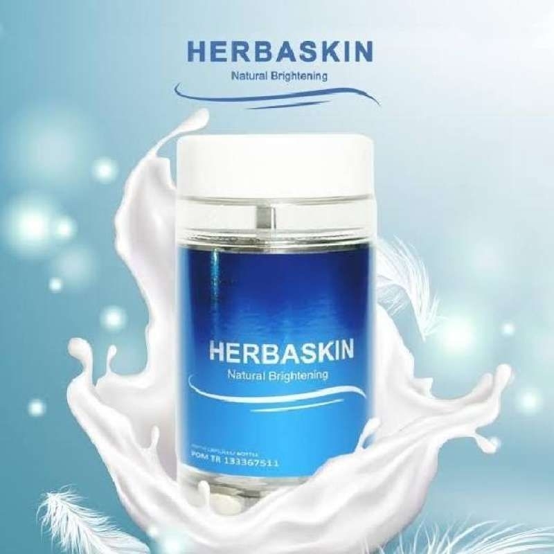 Jual HERBASKIN Natural Brightening Skin Obat Suplemen Pemutih Kulit ...