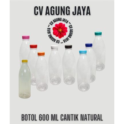 Jual Botol 600 ml Cantik Sn 30 / Botol Plastik / Botol Minuman | Shopee ...