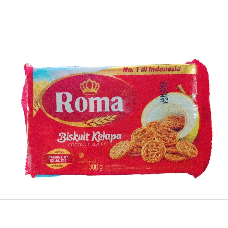 Jual Biskuit ROMA KELAPA Besar 300g | Shopee Indonesia