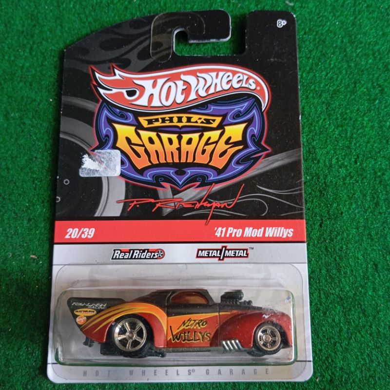 Jual Hot wheels hotwheels 41 pro mod Willys phils garage coklat hitam ...