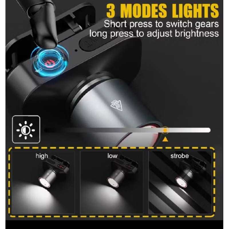 Jual Senter Kepala Cahaya Maksimal Plus RechargePro dengan USB Fokus & Penyebaran Zoom 1000Lumen ...