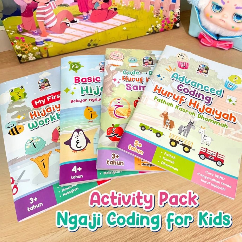 Jual [Ready Stock] Ngaji Coding For Kids Activity Pack My First ...