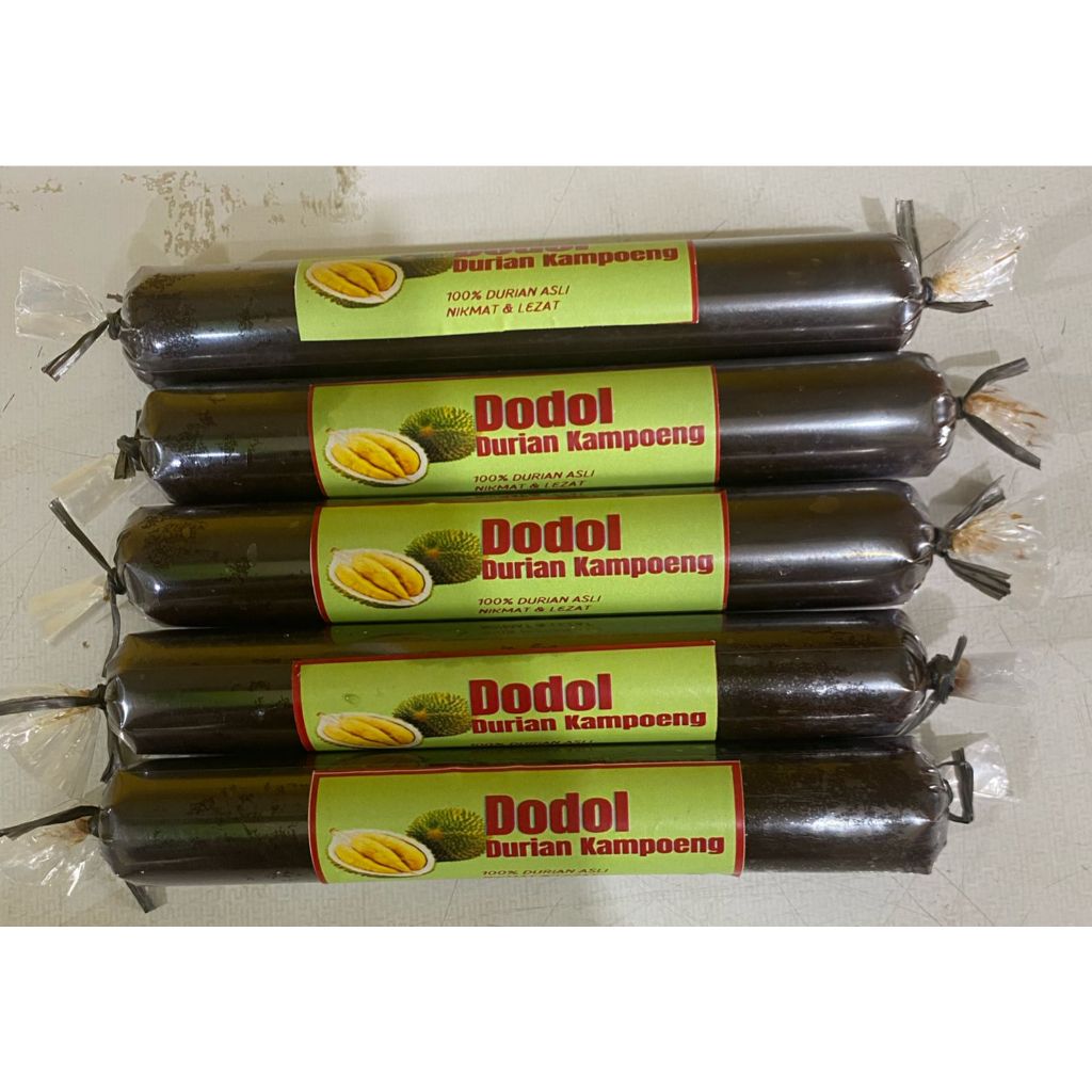 Jual Dodol Durian Kampoeng Asli & Lezat 200 gr | Shopee Indonesia