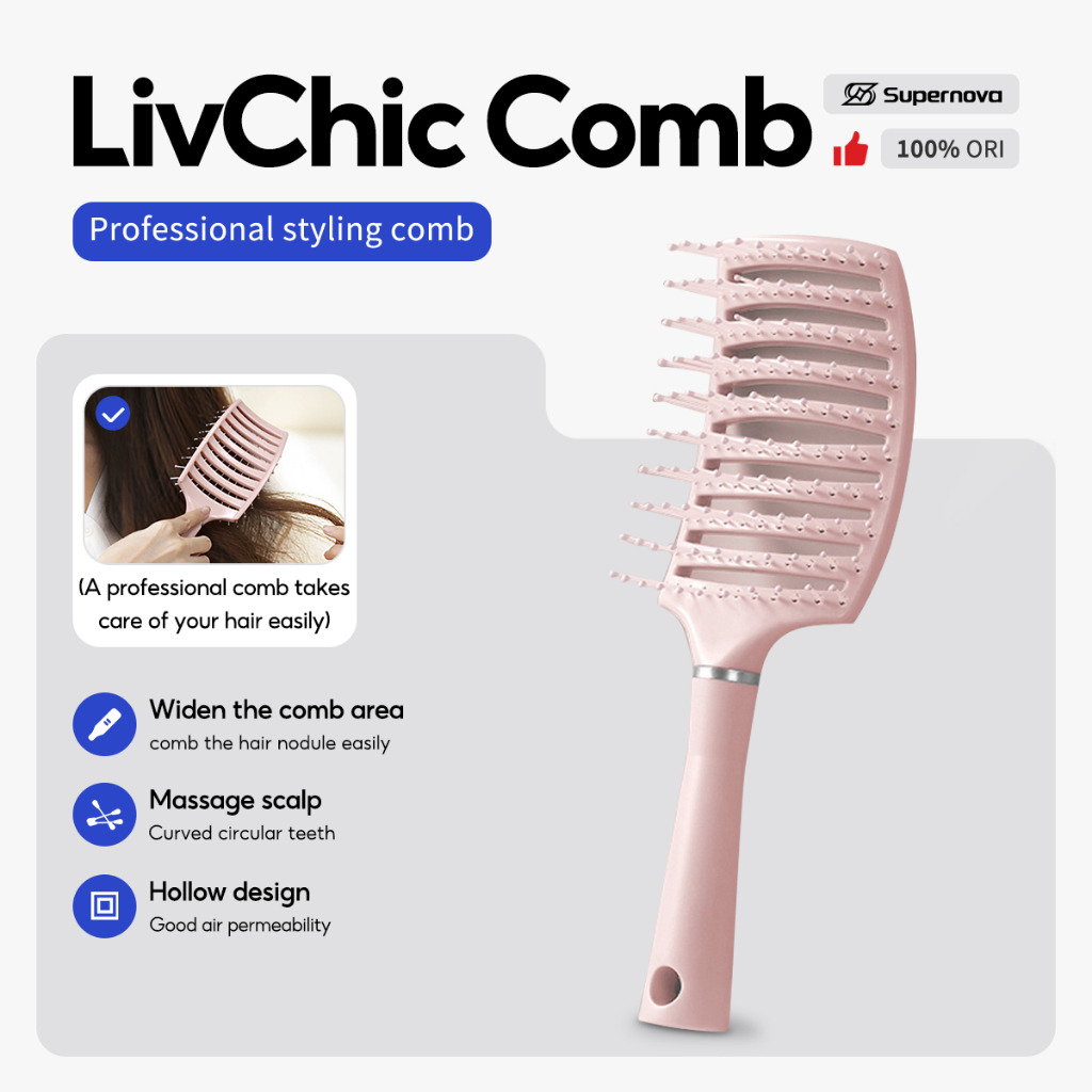 Jual Supernova x sisir rambut anti rontok / portable / Pijat kulit ...