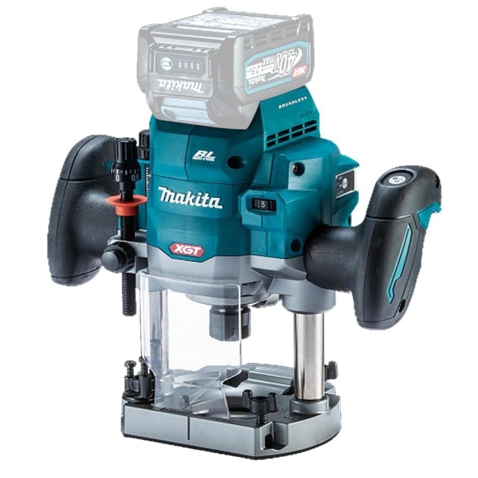 Jual MESIN ROUTER KAYU BATERAI 40V MAKITA RP001GZ / MAKITA RP 001GZ ...