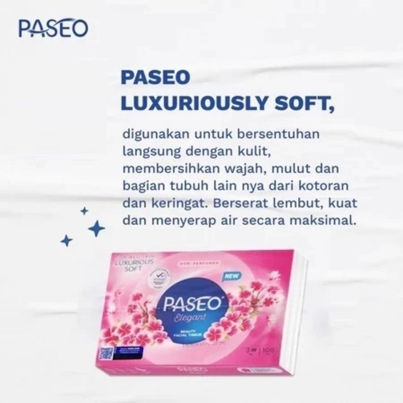 Jual PASEO Elegant Tissue Travel Pack 108ply | Shopee Indonesia