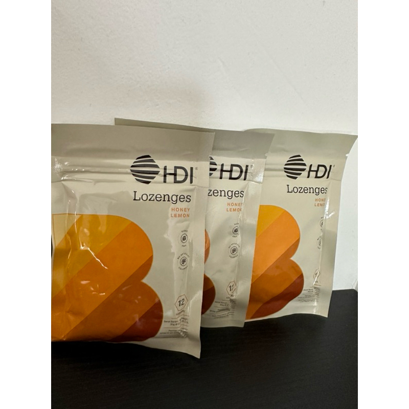 Jual HDI Lozenges Honey Lemon atau Honey Elderflower isi 12 Pc per Pack ...