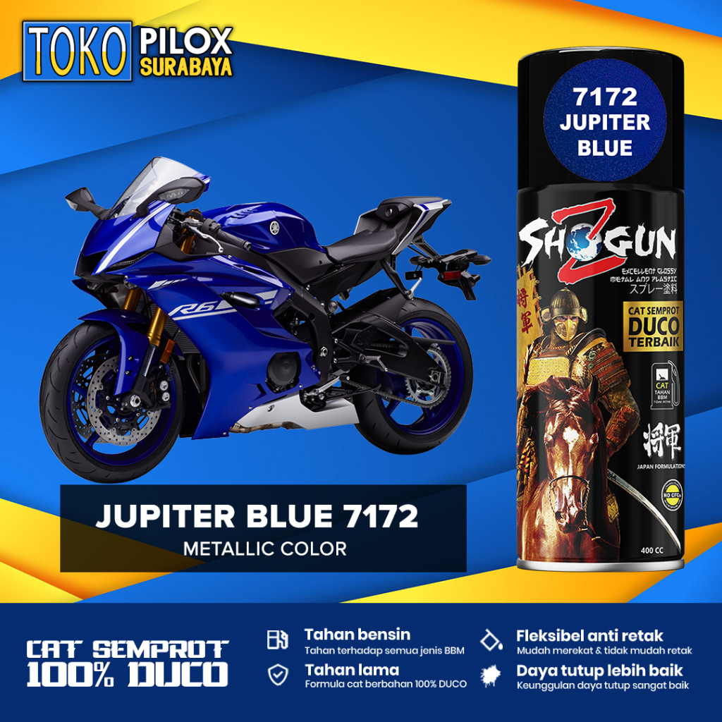 Jual Cat Semprot Pilox Biru Yamaha Jupiter - Shogun Z Duco Jupiter Blue ...