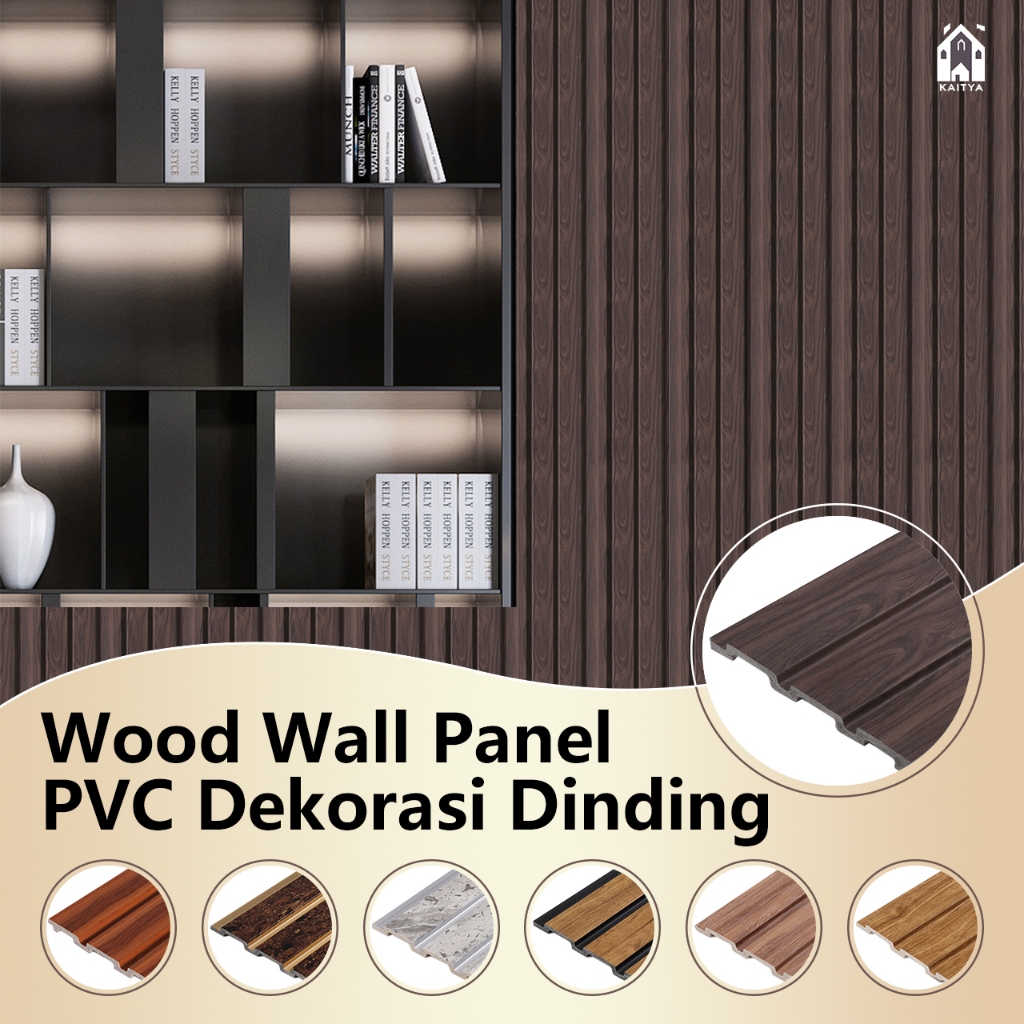 Jual Wpc panel 2.9 meter TERLENGKAP/kisi-kisi/Wallpanel/Wpc murah | Shopee Indonesia