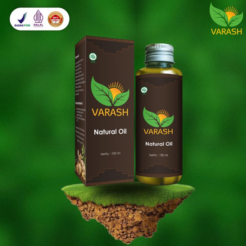 Jual VARASH NATURAL OIL 100ML & 60ML | Shopee Indonesia