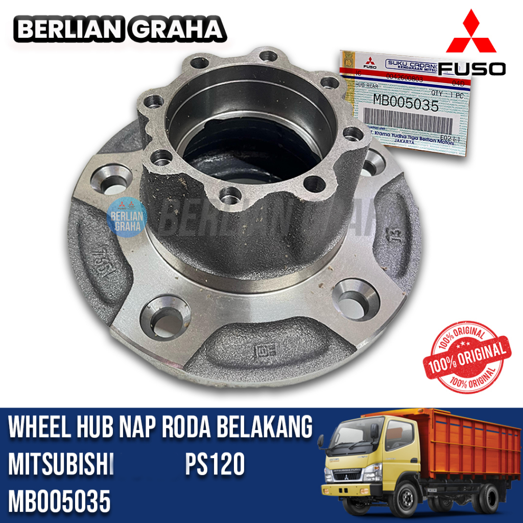 Jual Nap Roda Belakang Ragasa Maruti Umplung PS120 Original Mitsubishi ...