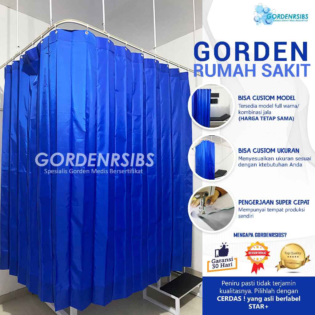Jual CONTOH TIRAI RUMAH SAKIT-MODEL GORDEN RUMAH SAKIT -HORDENG ...