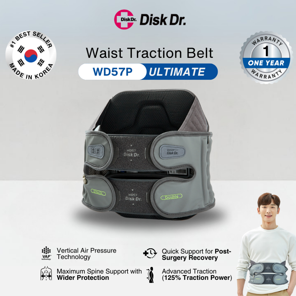 Jual Disk Dr WD57P G2 Lumbar Traction Belt - Alat Terapi Traksi Nyeri Pinggang Dan Syaraf ...