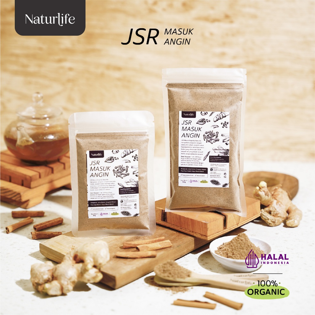 Jual JSR MASUK ANGIN NATURLIFE / JAMU MASUK ANGIN / TEH RIMPANG JAHE ...