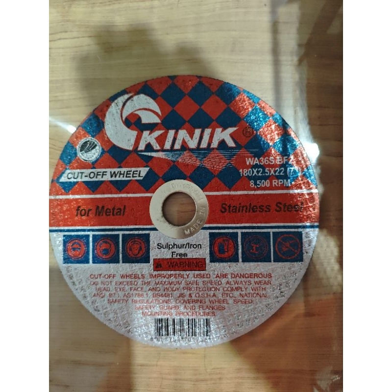 Jual Kinik Batu Gerinda potong besi 7" cutting 7 inci 7 inch x 2.5mm ...