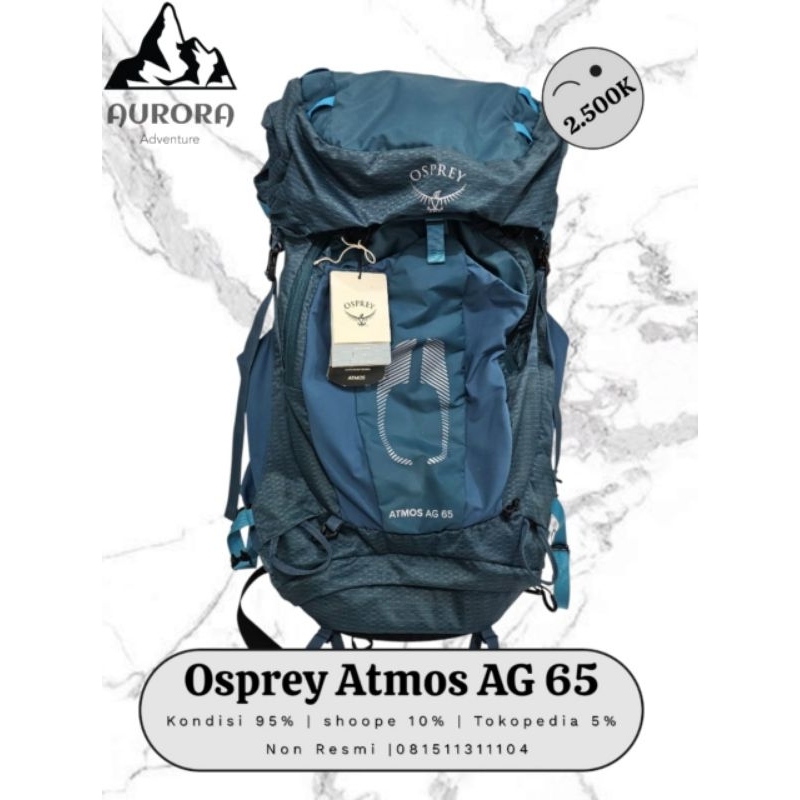 Jual carrier osprey atmos AG 65 | Shopee Indonesia
