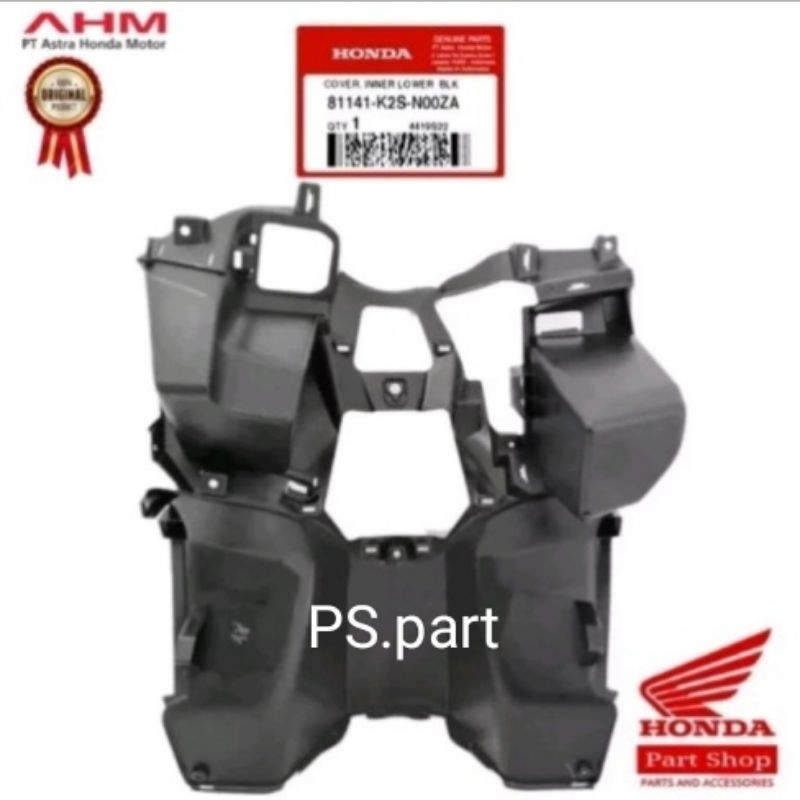 Jual 81141-K2S-N00ZA Cover Inner Lower Dashboard Bawah Kontak Vario 160 original AHM | Shopee ...