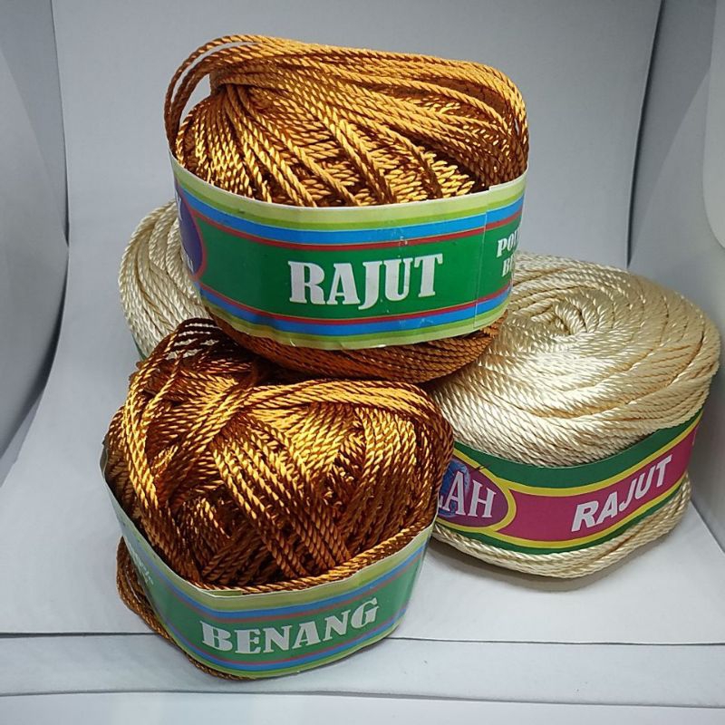 Jual Benang Rajut Nilon Polos/nilon kilap | Shopee Indonesia
