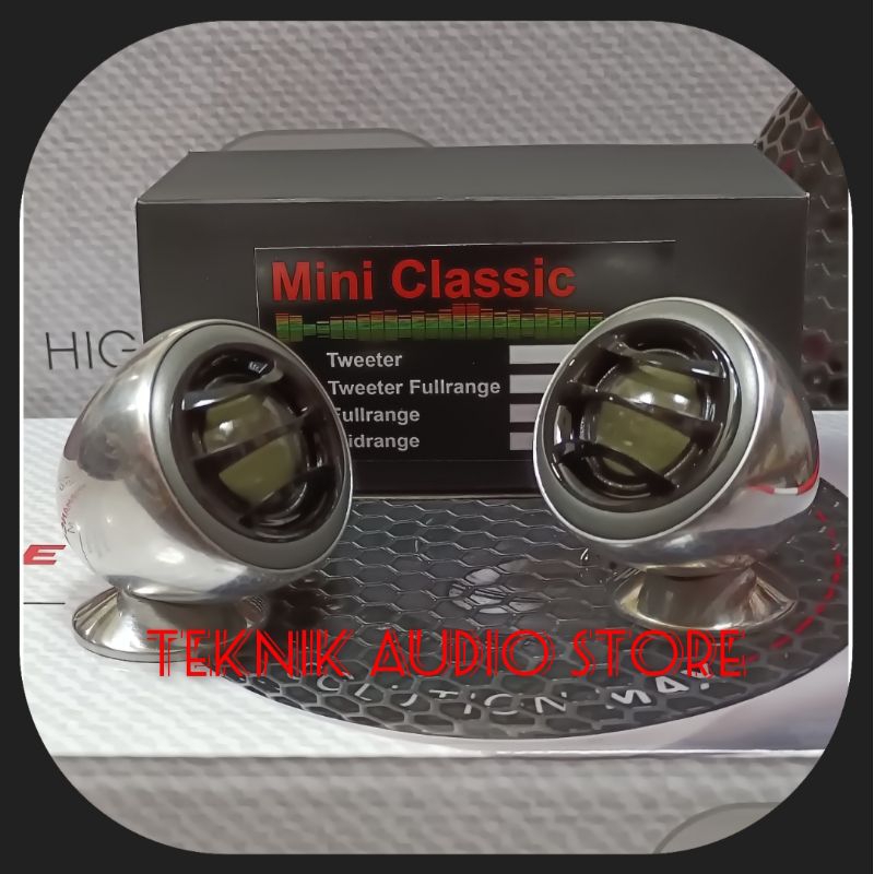 Jual Dome Tweeter Mini Classic Mounting Dari Aluminium Include Dudukan ...