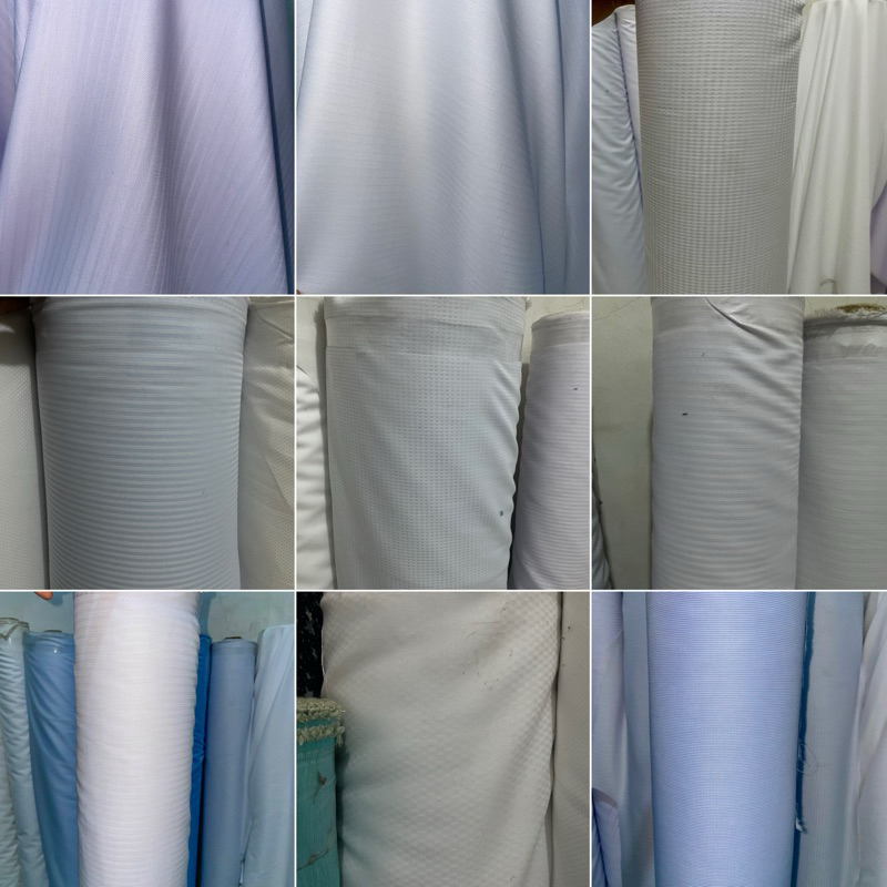 Jual Kain katun Dobby arahan koko / kemeja kantoran 100% katun ( harga ...