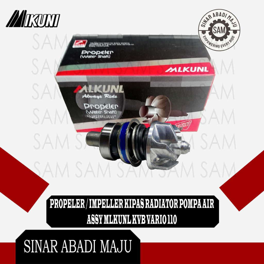 Jual PROPELER IMPELLER KIPAS RADIATOR POMPA AIR ASSY MLKUNL KVB VARIO ...