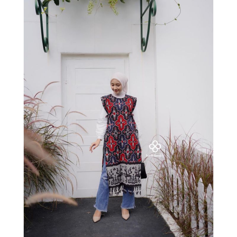 Jual VEST TENUN / ROMPI TENUN / VEST KERJA / ROMPI KERJA VEST ETHNIC ...