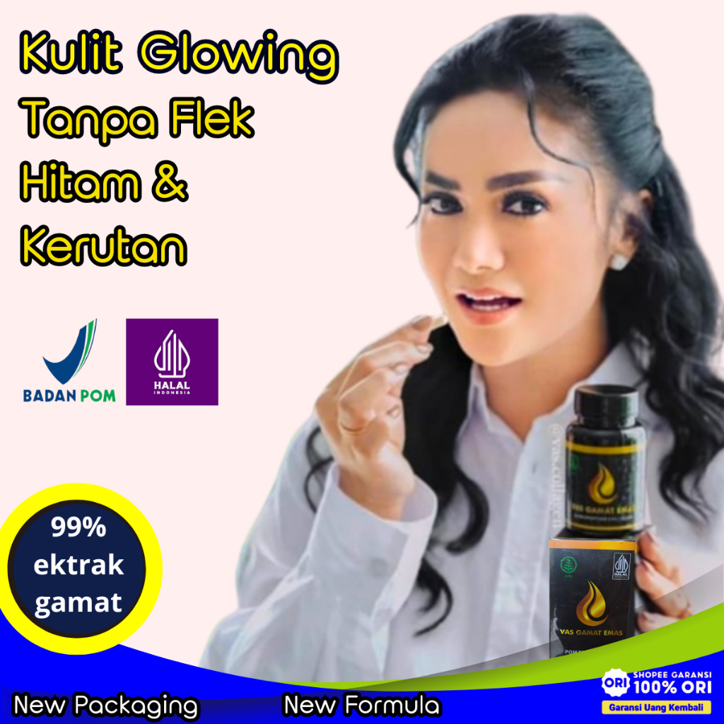 Jual Vas Gamat Emas Collagen Original 100% Bpom-Kolagen Pemutih Seluruh ...