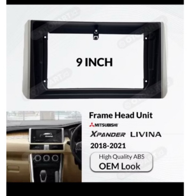 Jual frame list xpander livina 9inch headunit android | Shopee Indonesia