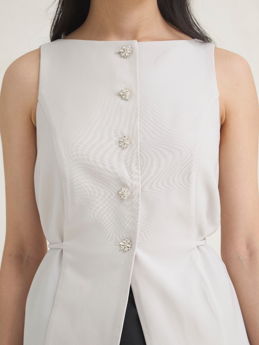 Jual Nine Studio - Toby Top in Oat Grey (SIZE CHART DI SLIDE FOTO ...