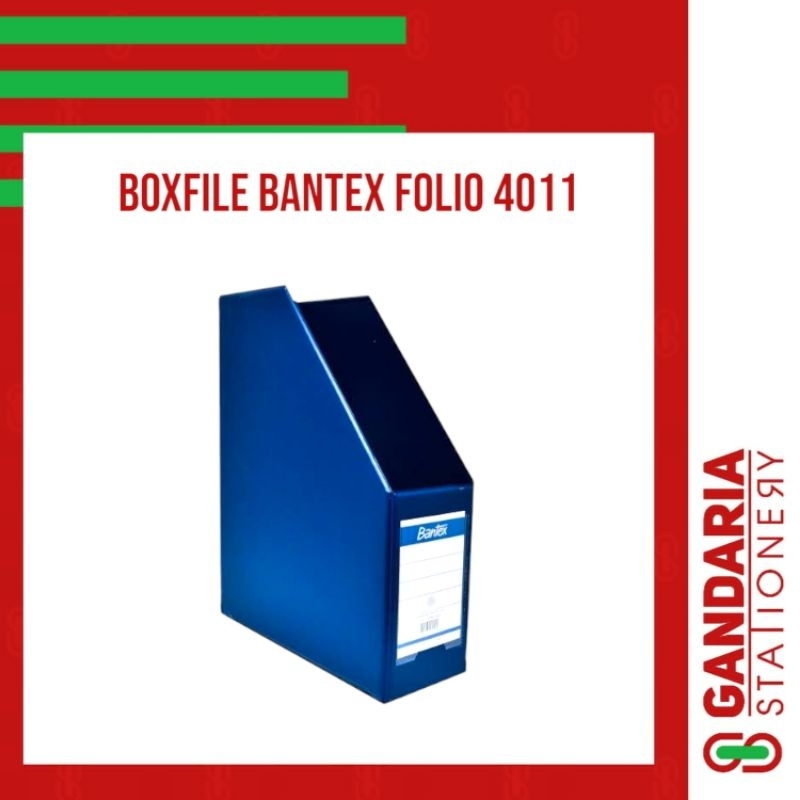 Jual Boxfile Bantex Jumbo Folio 4011 Biru, Merah & Tosca | Shopee Indonesia