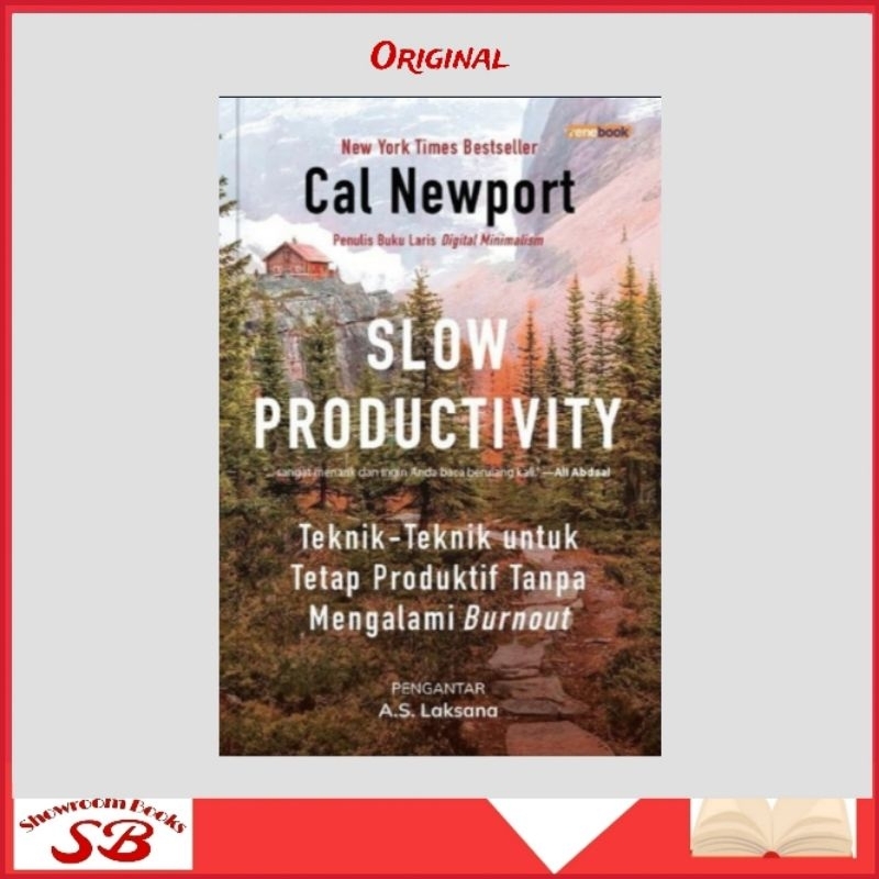 Jual Buku Slow Productivity - Cal Newport Penulis Deep Work | Shopee ...