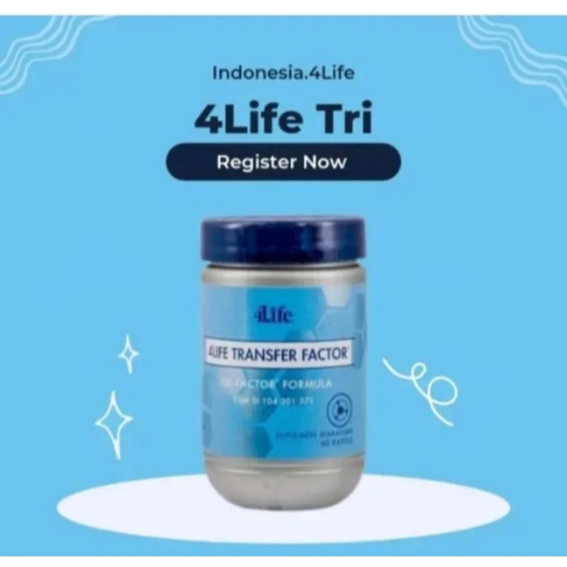 Jual 4LIFE TRI FACTOR FORMULA ISI 60 KAPSUL ASLI ORIGINAL | Shopee ...