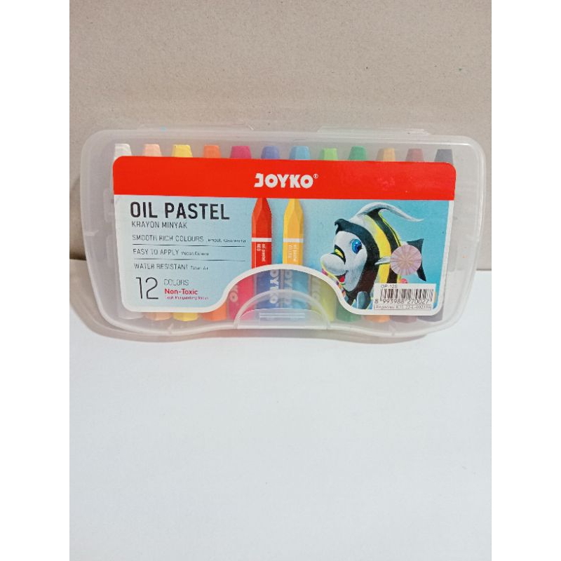 Jual JOYKO OIL PASTELS ( KRAYON 12 WARNA ) | Shopee Indonesia