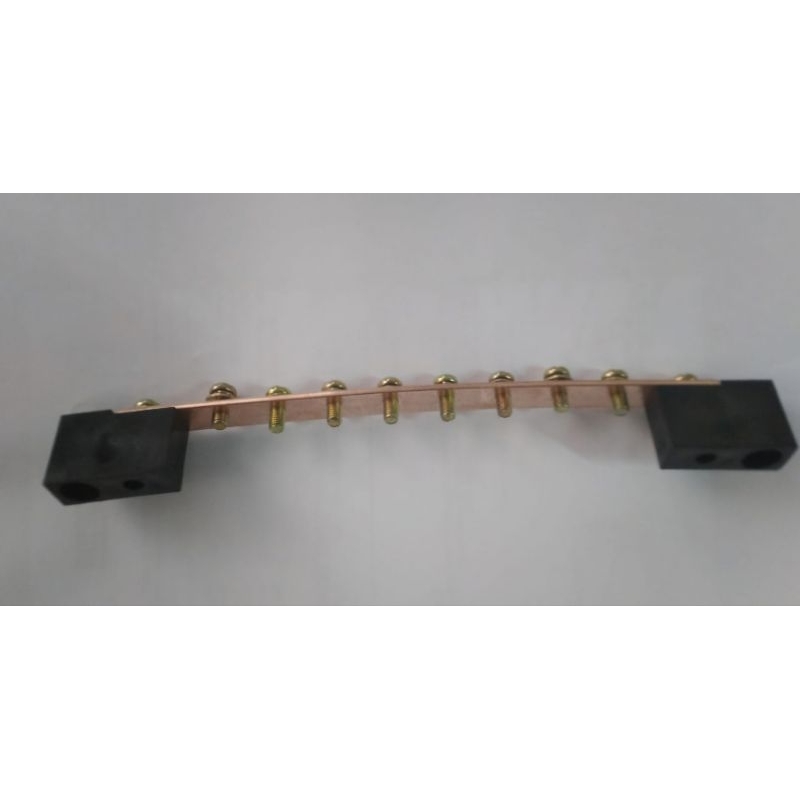 Jual Nol Klem Arde 10 baut Busbar Support Tembaga Grounding | Shopee ...