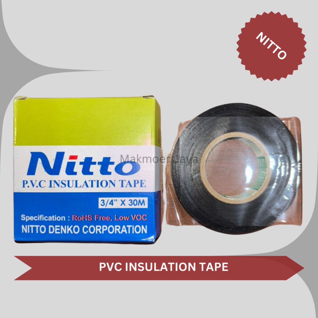 Jual Isolasi Tape Listrik Nitto | Shopee Indonesia