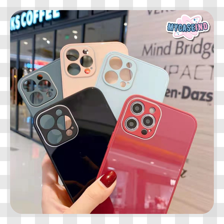 Jual tempered glass case iphone 6 6s 7 8 plus x xr SE 2020 2022 ...