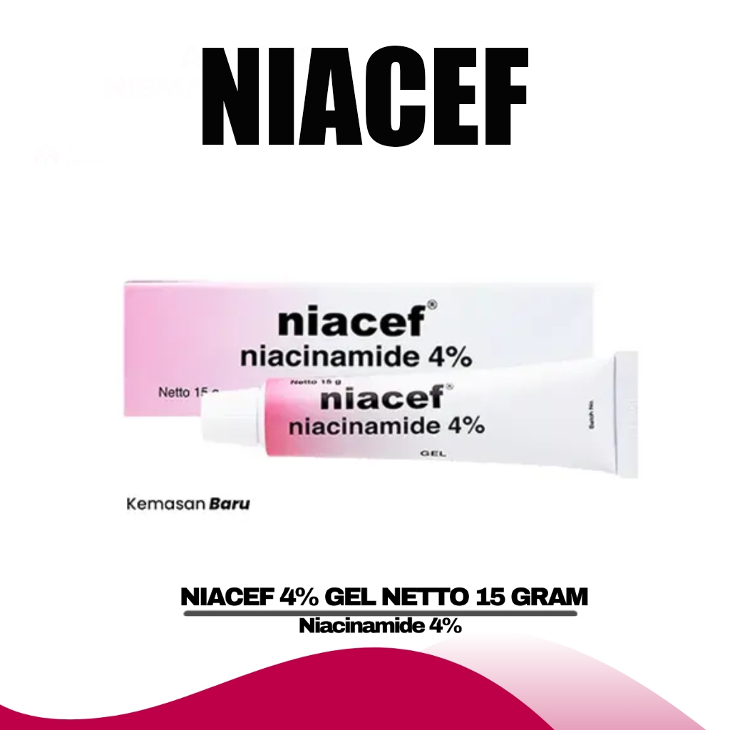 Jual NIACEF NIACINAMIDE 4% | Shopee Indonesia