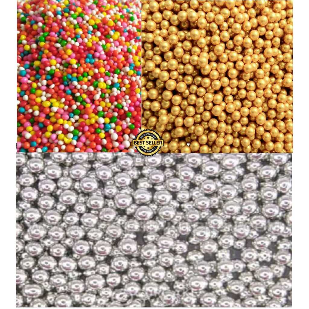 Jual Sprinkle Warna Warni Rainbow 50gr/ PROMO SPRINGKEL 50gr Sprinkles ...