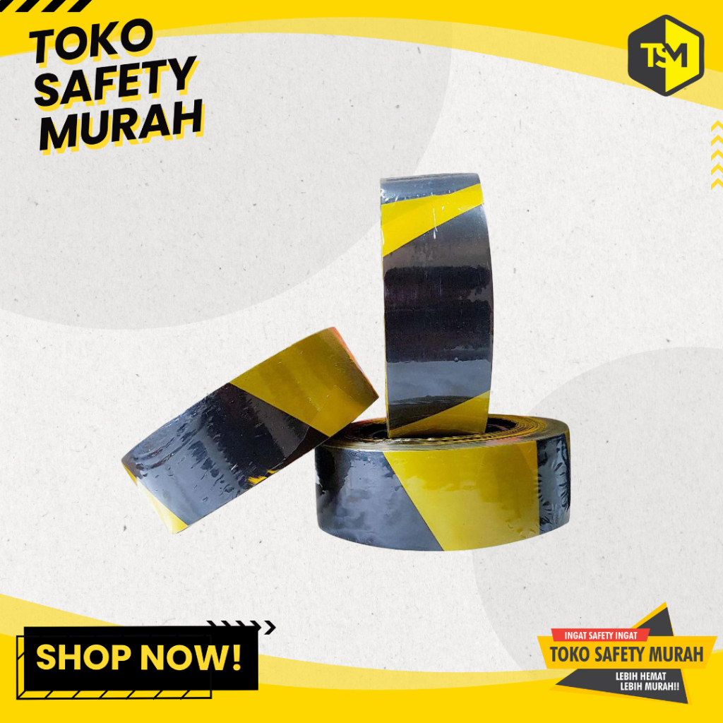 Jual Safety Line Garis Proyek Polisi Police Line Barricade Tape 2 x 300 ...