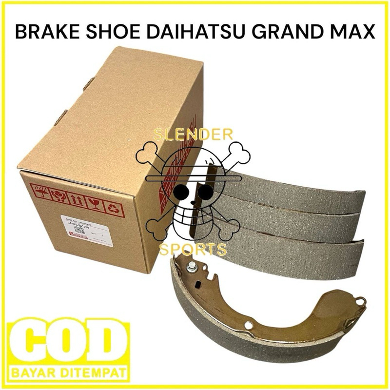 Jual KAMPAS REM BELAKANG GRAND MAX - BRAKE SHOE GRAN MAX - KAMPAS REM ...