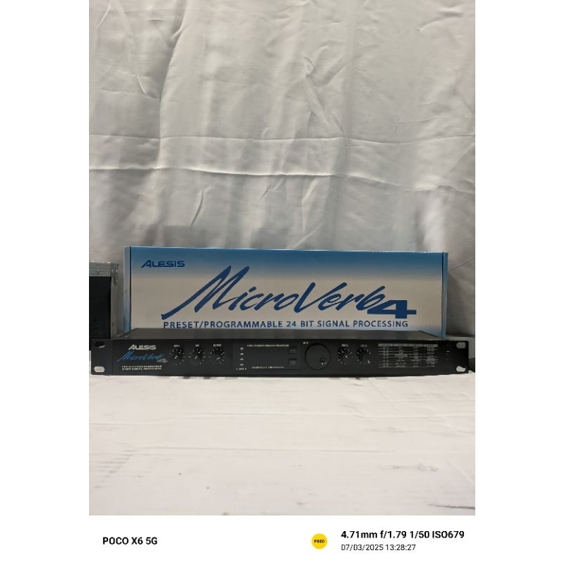 Jual EFFECT VOCAL ALESIS MICROVERB 4 ORIGINAL MADE IN USA KUPING BESI ...