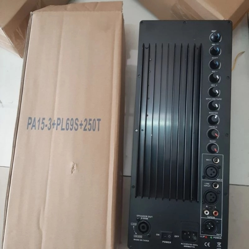 Jual POWER KIT MESIN SPEAKER AKTIF SPEAKER PL69 NON USB ADA ECHO ...