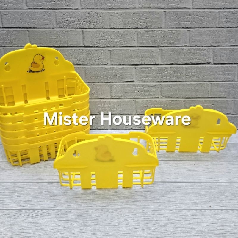 Jual Rak Sabun Keranjang Tempel Edisi Duck Cute Cocok Untuk Anak Anak ...