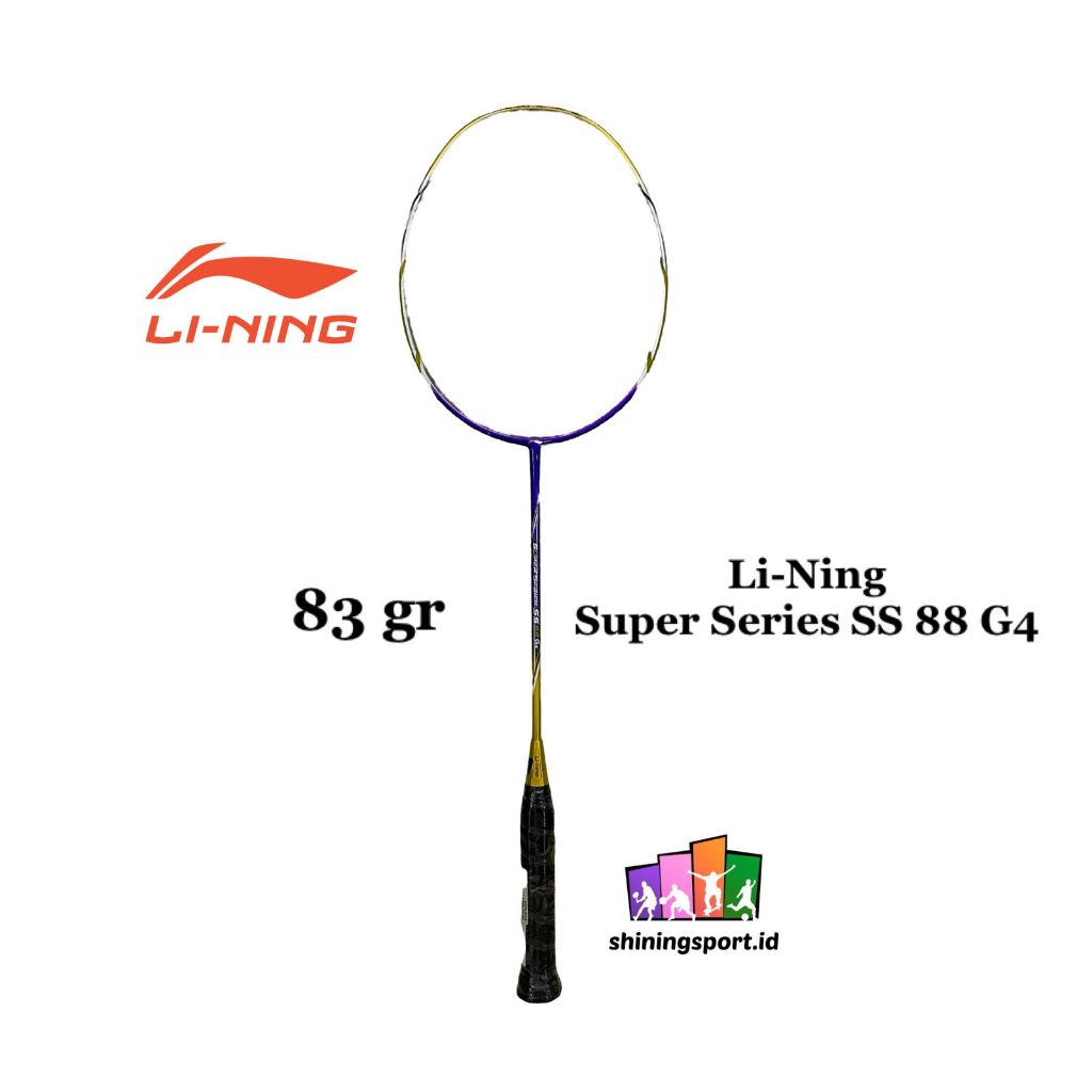 Jual Raket Badminton Li-Ning Super Series SS 88 G4 (+ Free Tas Li-Ning ...
