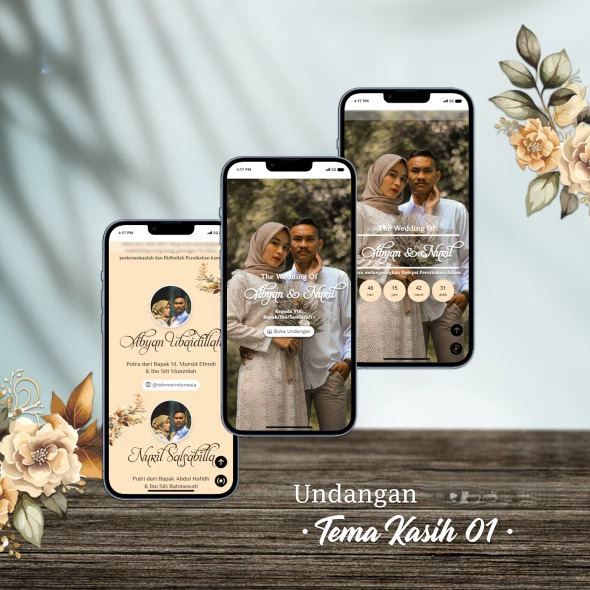 Jual UNDANGAN WEB - UNDANGAN WEBSITE PERNIKAHAN - UNDANGAN DIGITAL ...
