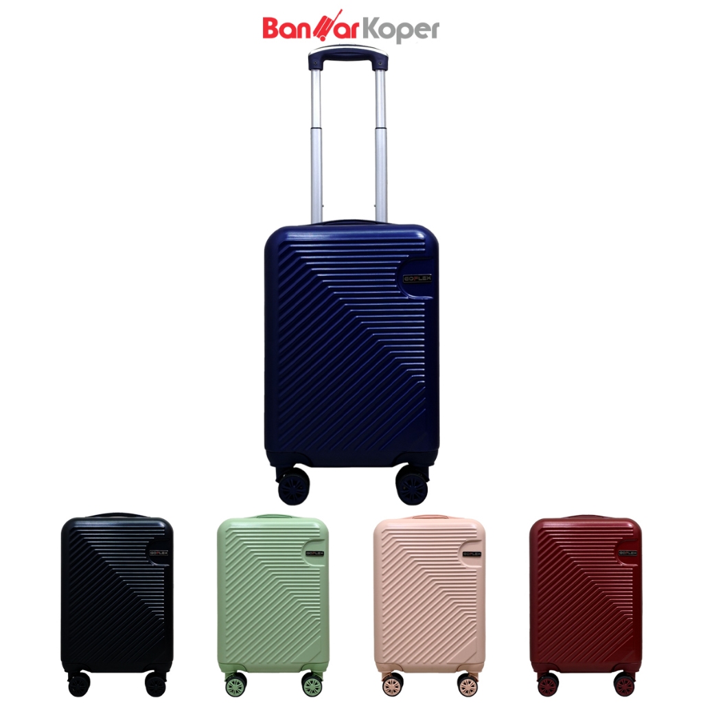 Jual Tas Koper Goflex ZL13B Koper Kabin 18 Inch Hardcase Fiber ABS ...