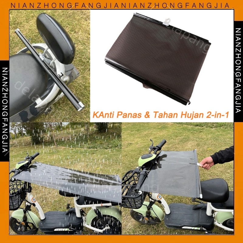 Jual Kerai Sepeda Motor /Sun Shade Motor /Payung Motor Anti Panas ...